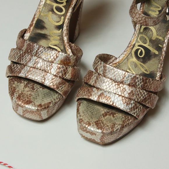 Sam Edelman | Shoes | Sam Edelman Taryn Platform Ankle Strap Pumps | Poshmark